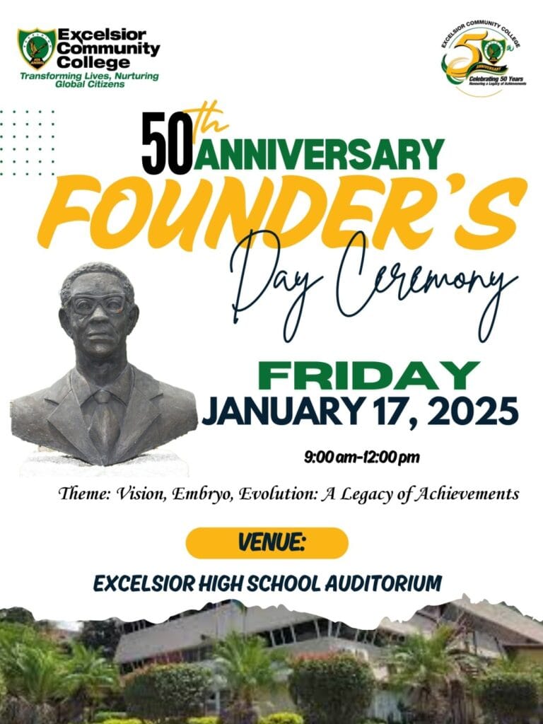 Excelsior’s 50th Anniversary Founders Day Ceremony THIS FRIDAY – Excelsior Community College