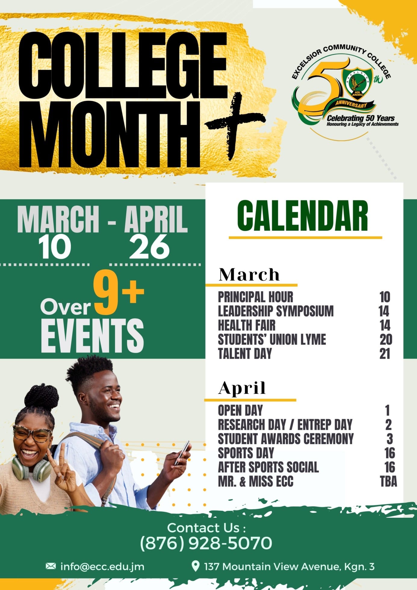 ECC Celebrates College Month – Join the Excitement! – Excelsior ...